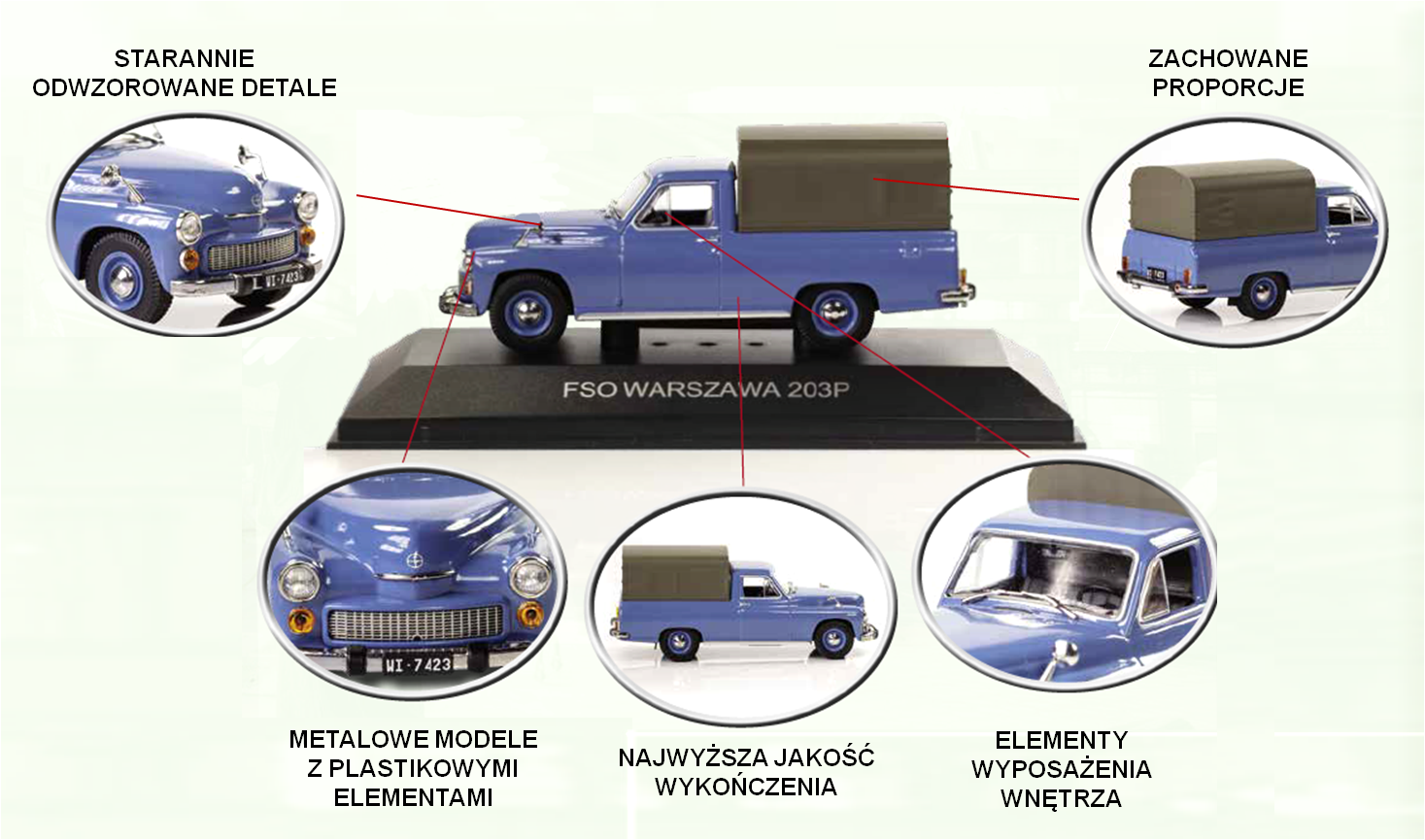 Zbierz unikatową kolekcję modeli samochodów FSO - "Legendy FSO"